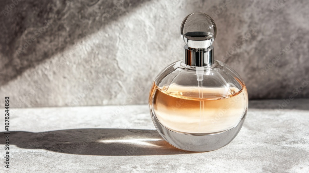 Perfume, Parfum, Cologne bottle. Blank labeled. Elegant luxury design ...