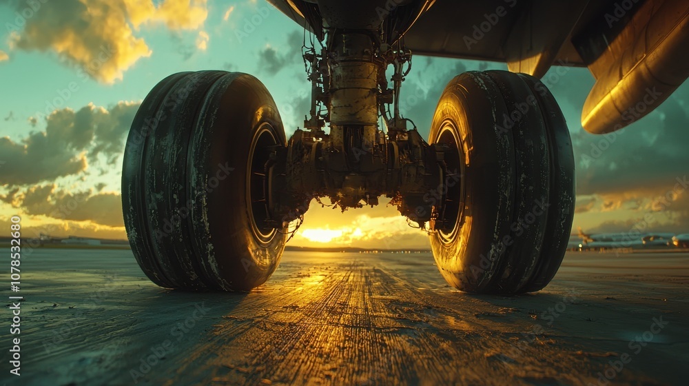 Understanding why airplane wheels do not spin before landing and how it ...