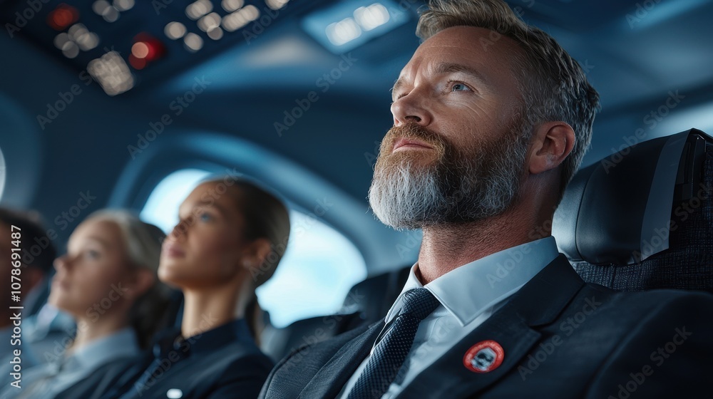 Passengers seated in the emergency exit row experience standard ...