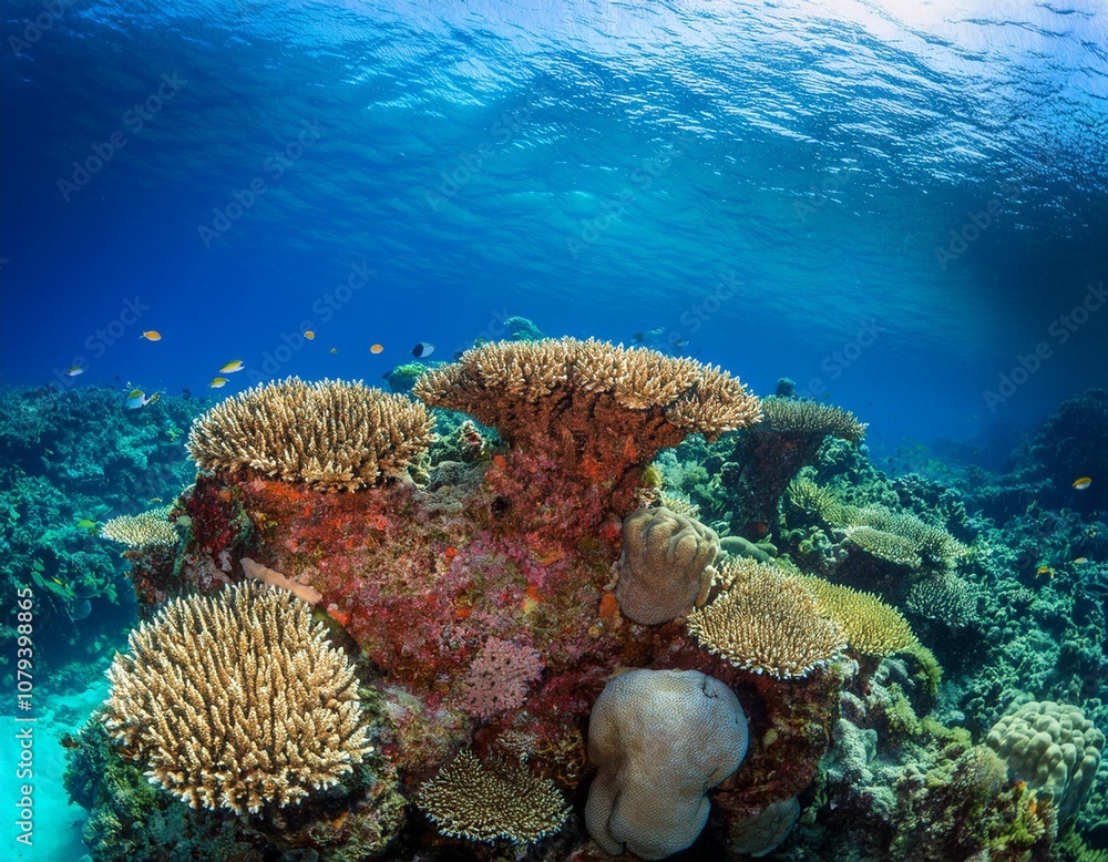 The Vibrant Coral Reefs and Clear Blue Waters of the Great Barrier Reef ...