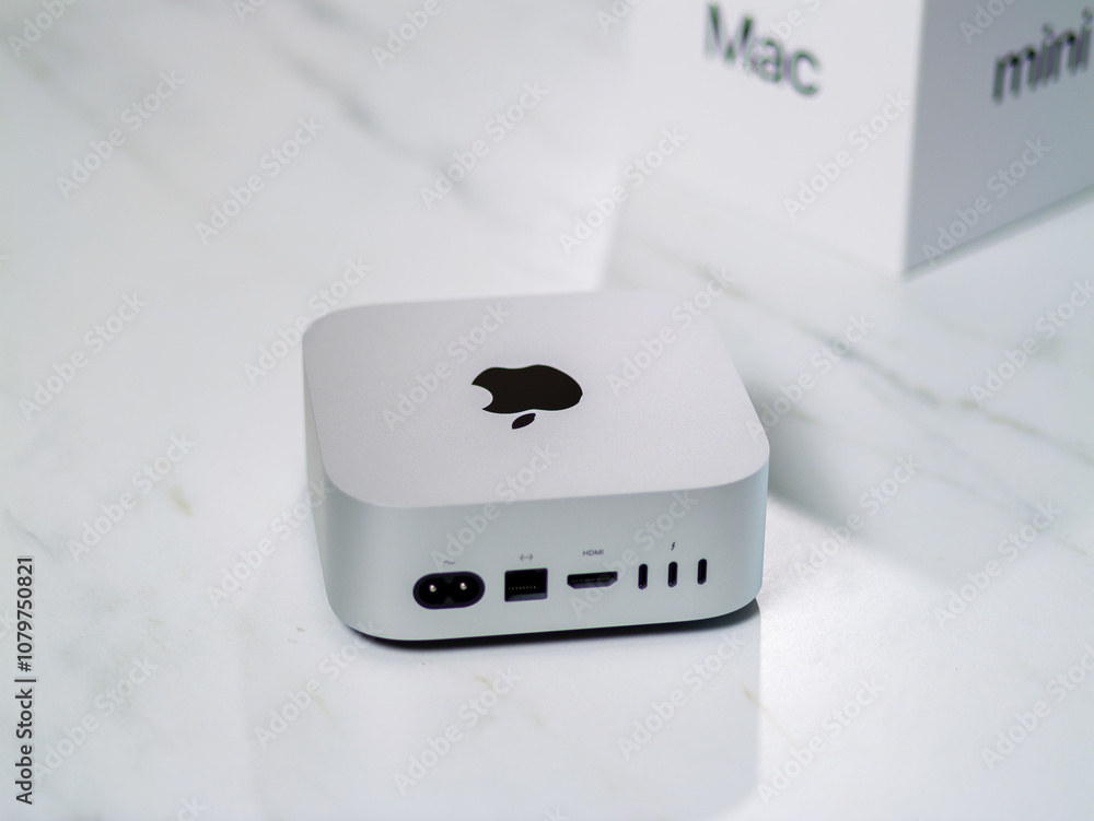 BANGKOK, THAILAND - NOV 14, 2024 : New Apple Mac Mini (2024). Latest ...