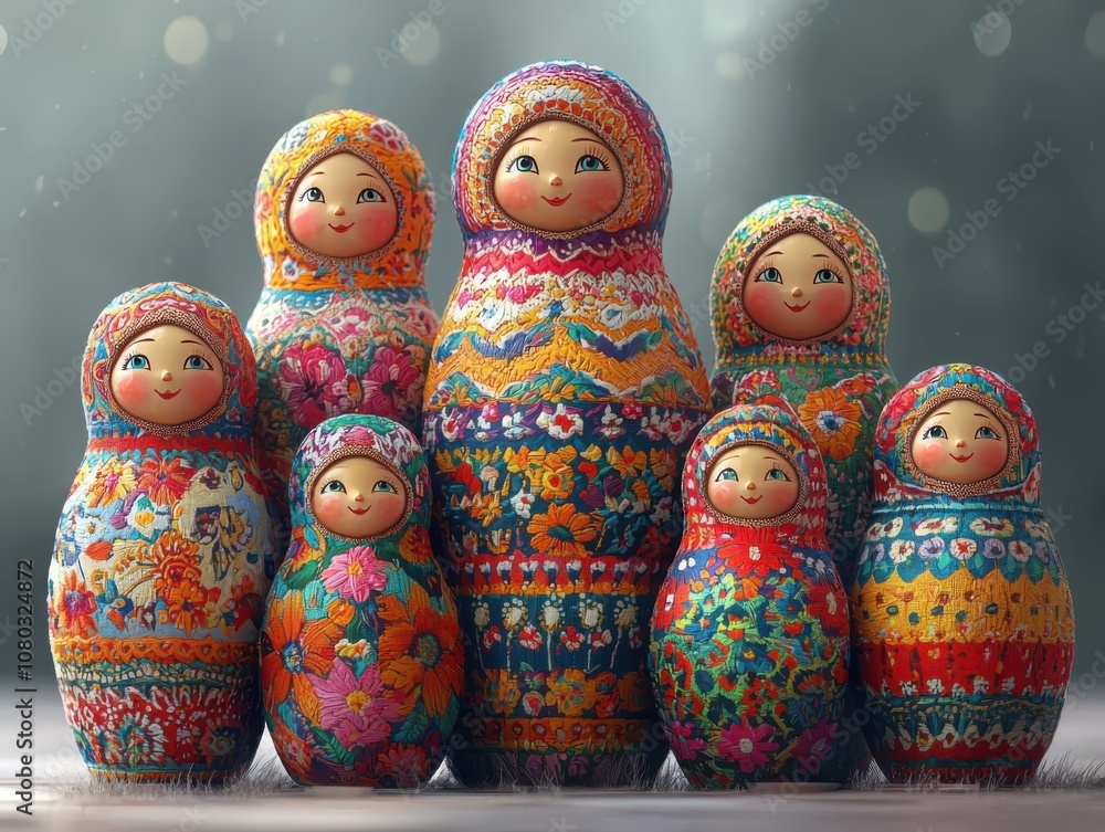 Explore the beauty of traditional russian nesting dolls known as ...