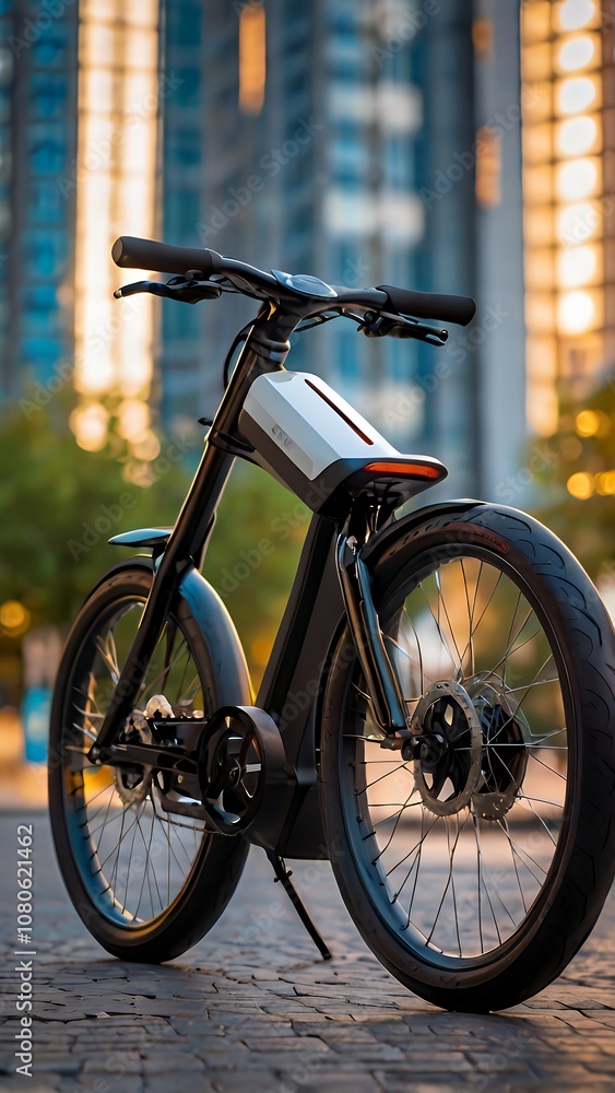 An advanced bicycle-sharing station with bikes equipped with solar ...