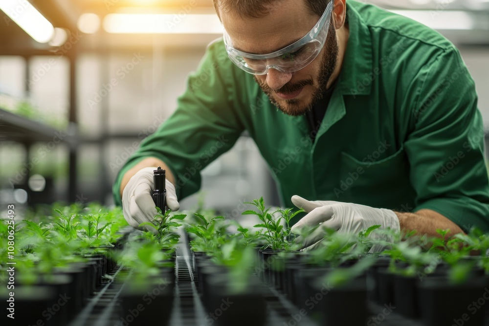 Scientist develops drought-resistant crops in lab agriculture facility ...