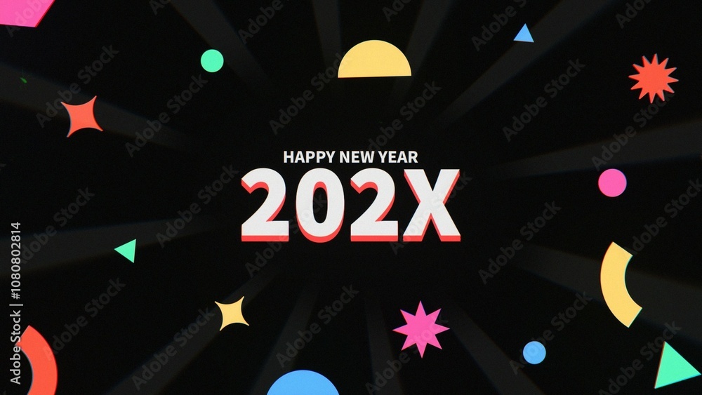 New Year Intro Stock テンプレート | Adobe Stock