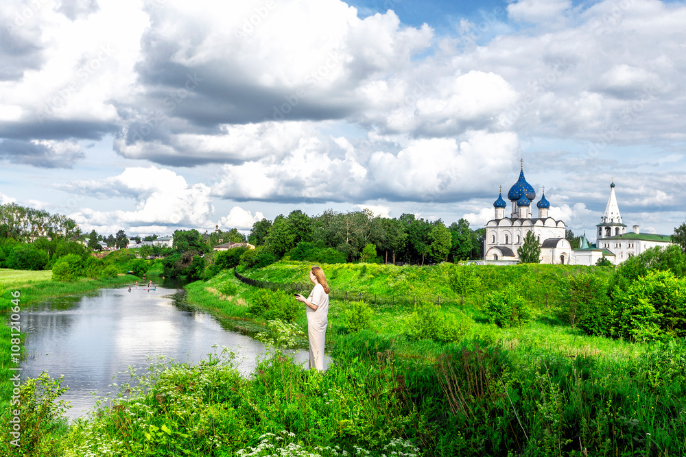 Poster Suzdal, Vladimir region, Russia, Golden Ring: - The Suzdal ...