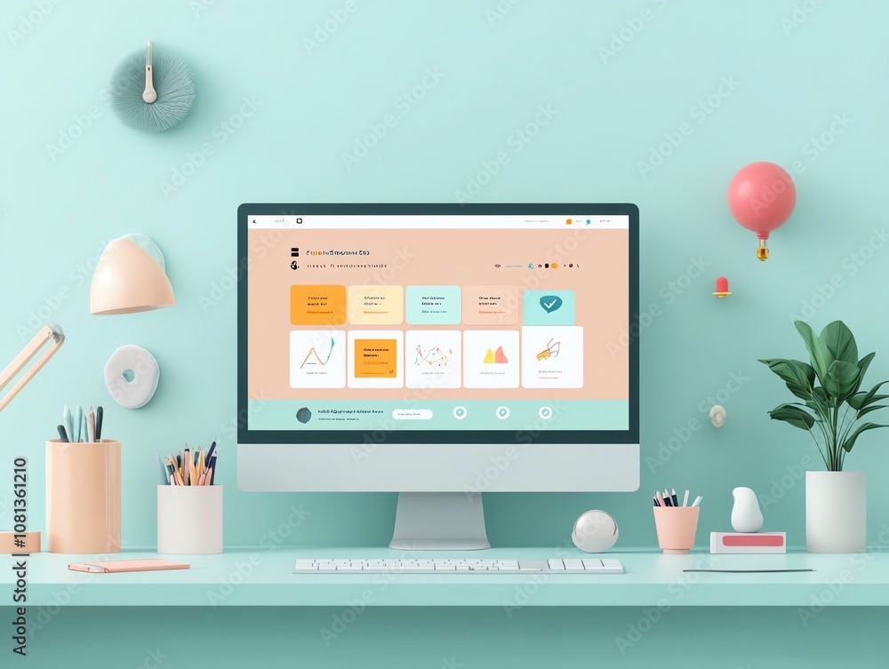 Modern app interface concept featuring a sleek and intuitive ...
