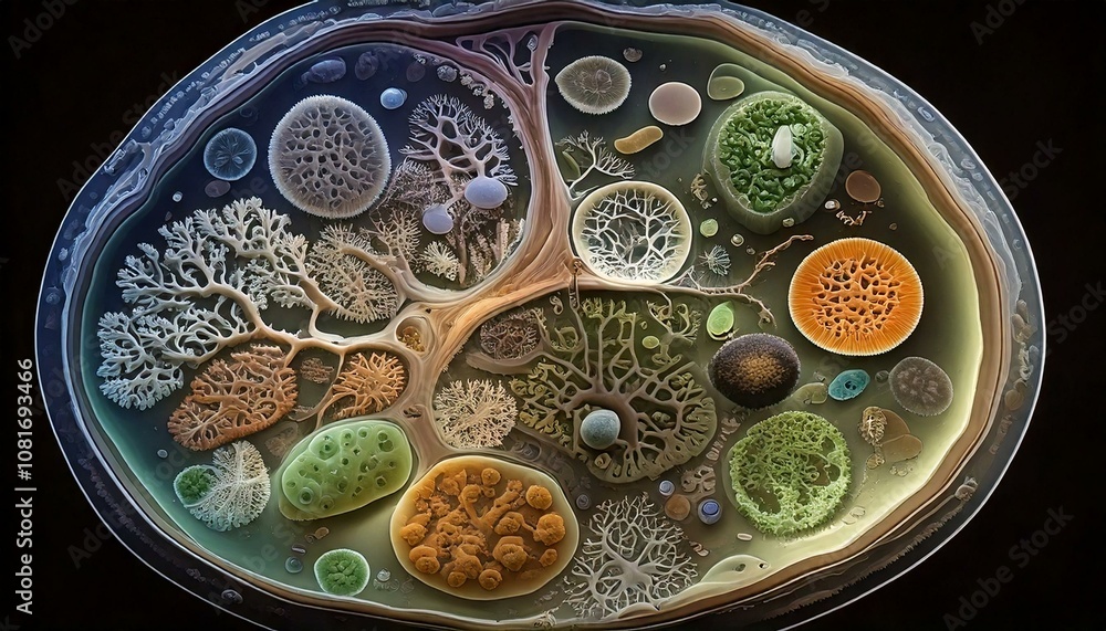 Observe and analyze plant and animal cells under a microscope. Compare ...