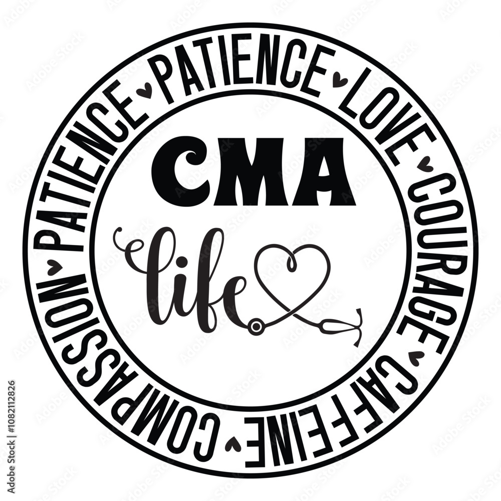 CMA Life Svg, Licensed Practical Nurse Svg, Funny Coworkers Gift for ...