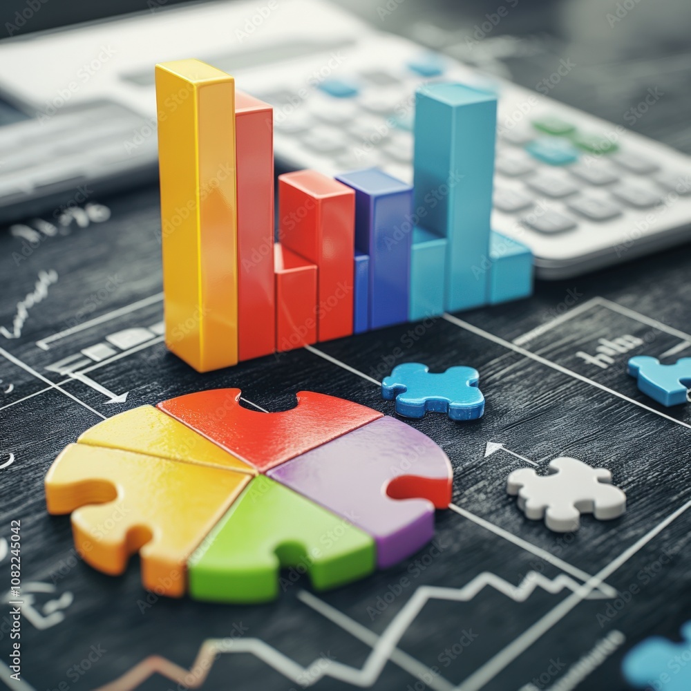 Centralised Business Dashboard Visualising Growth with Scalable Bars ...