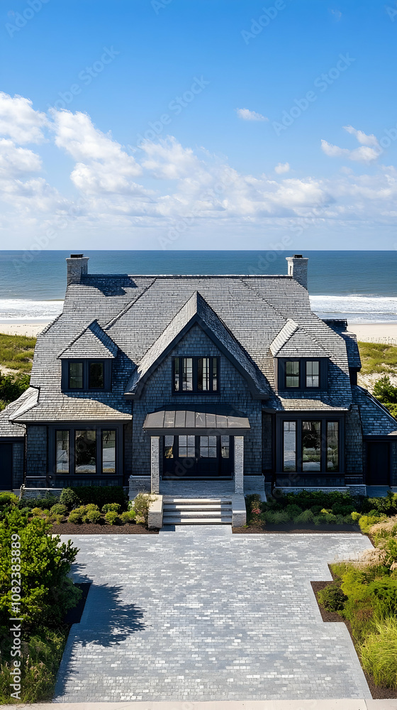 Hamptons beach house with private dune access and pristine Atlantic ...