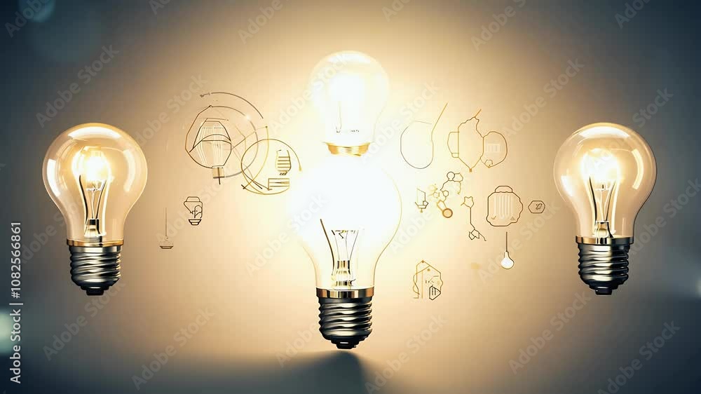 ideas leading success business growth representing power smart ...