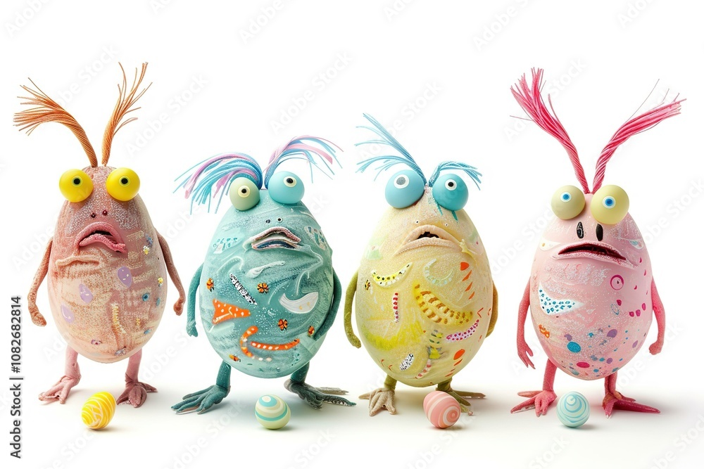 Isolated in white background no shadow on background, A team of ...