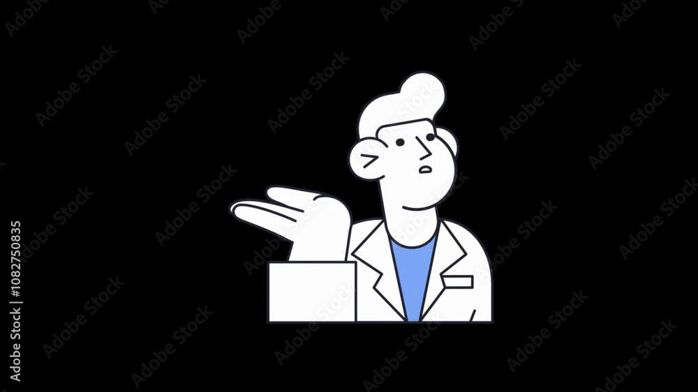 Doctor animated icon. Best Doctor Animated Icons for User Interfaces ...
