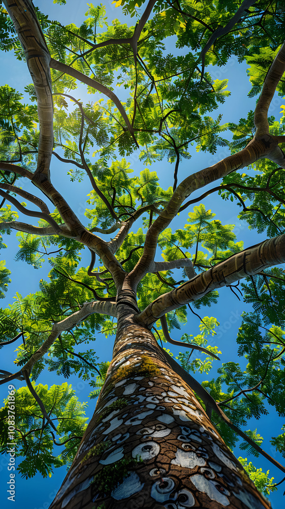 Majestic Oyamel Tree Stand Tall and Proud in Stunning Natural Landscape ...