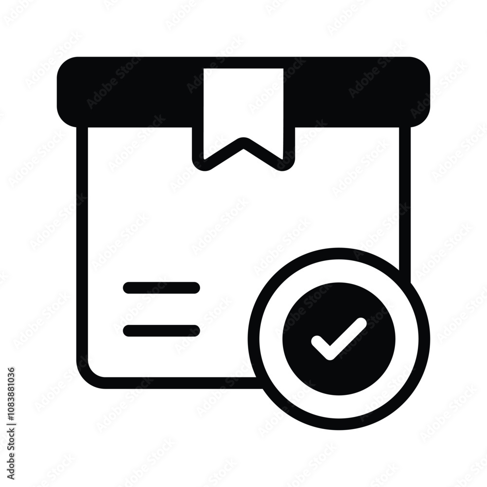 Poster Icon showing confirmation of order completion – Wall Art | UkPosters