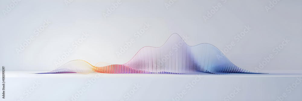Stylized Visualization of Ogive - Cumulative Frequency Curve in Modern ...