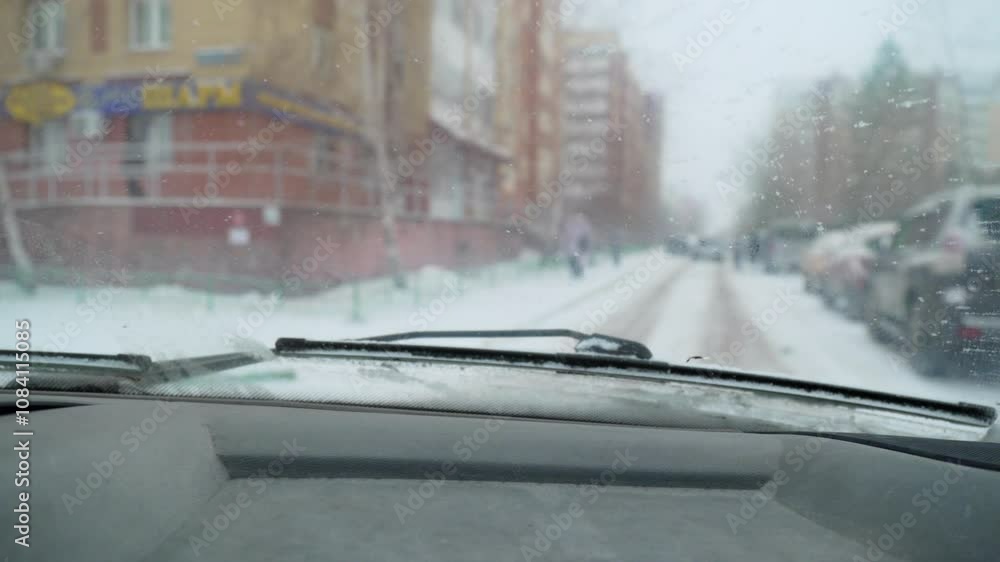 Blizzard-like weather creates challenging driving conditions as ...