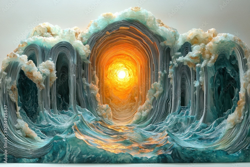 Innovative book design event showcasing an immersive fantasy experience ...