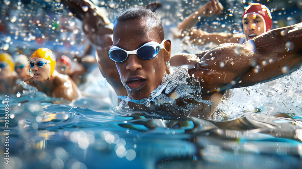 Celebrating the Spirit of Competition - Athletes Striving for Olympic ...