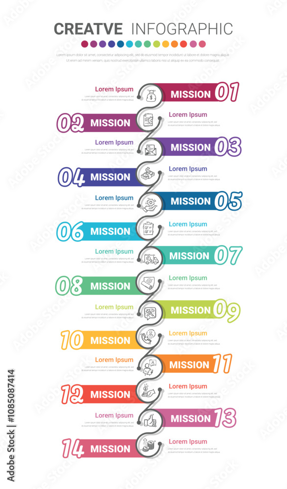 Timeline Infographics Template, Vector infographics timeline design ...