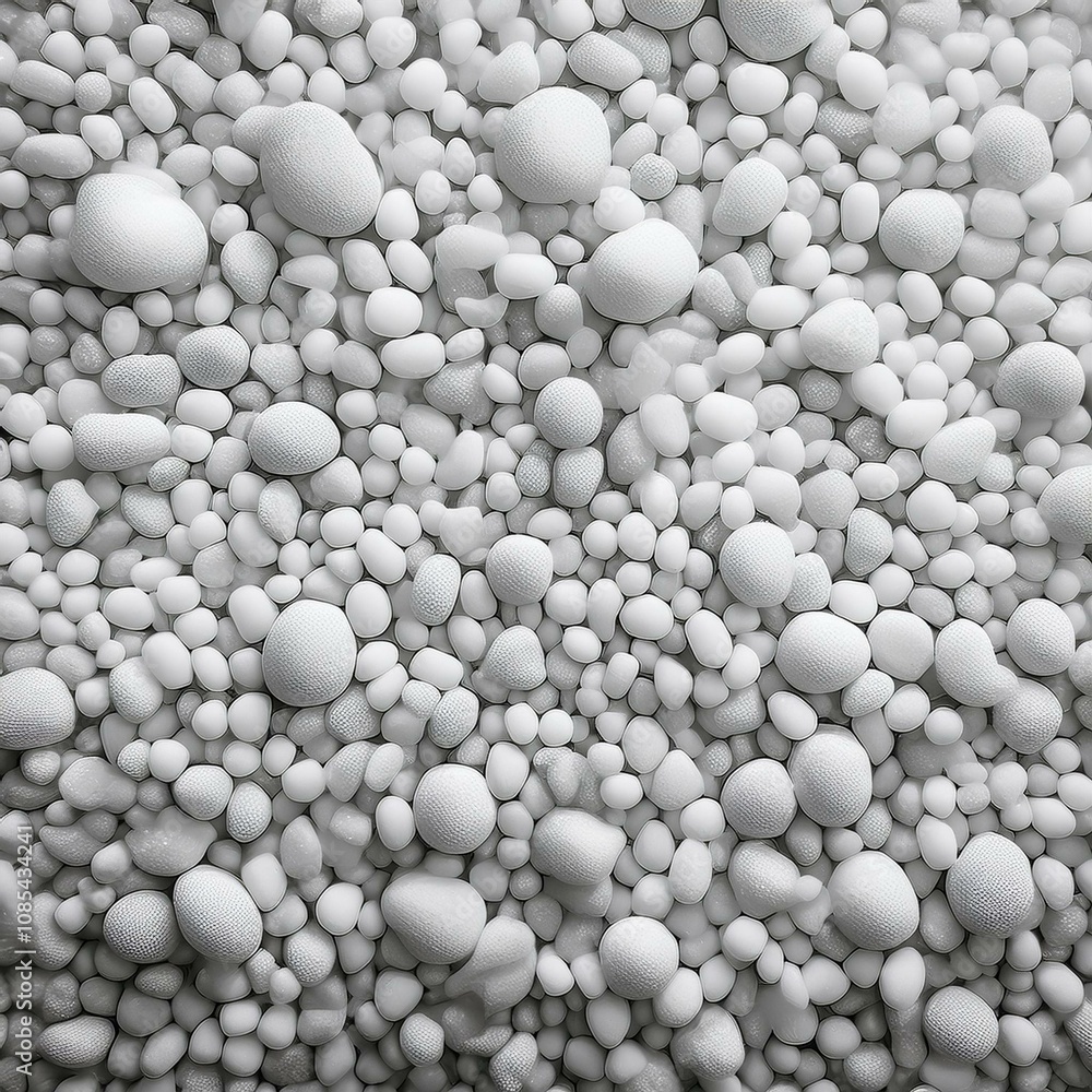white perlite texture background material retention water for potting ...