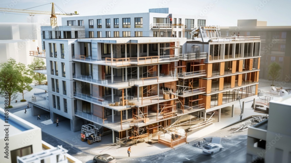 Visual Story: Tracking the Journey from Floorplan to Completed Building ...