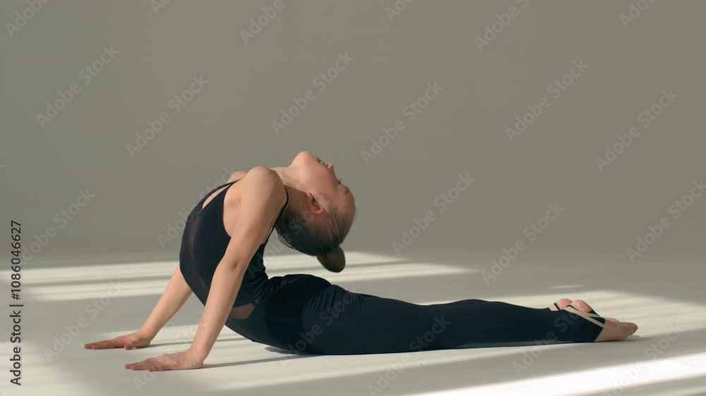 Little girl teen kid child Caucasian daughter schoolgirl ballerina ...