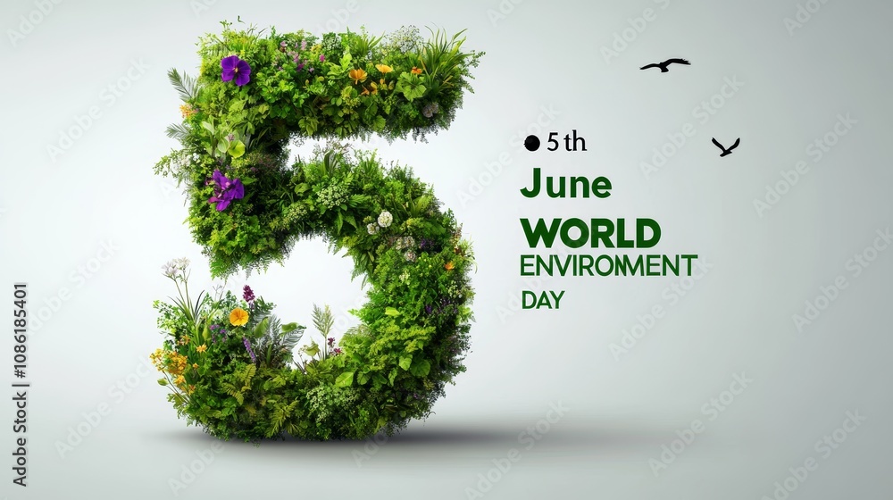 Foto de World Environment Day 2025 Concept Land Restoration ...