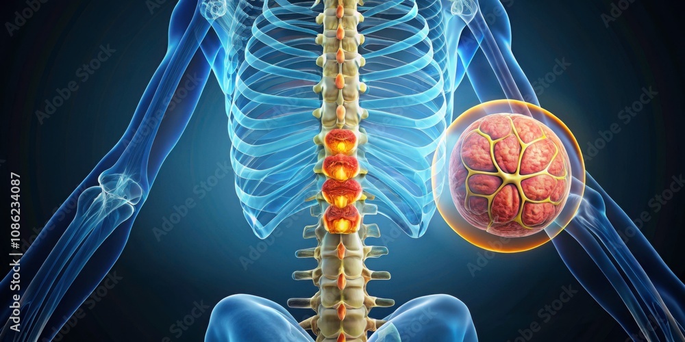 Spinal stability ensured by nucleus and annulus , Spine, vertebral ...