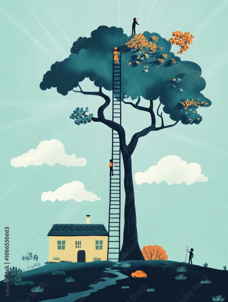 Creating a Career Ladder with a Treemap Concept for Business Success ...