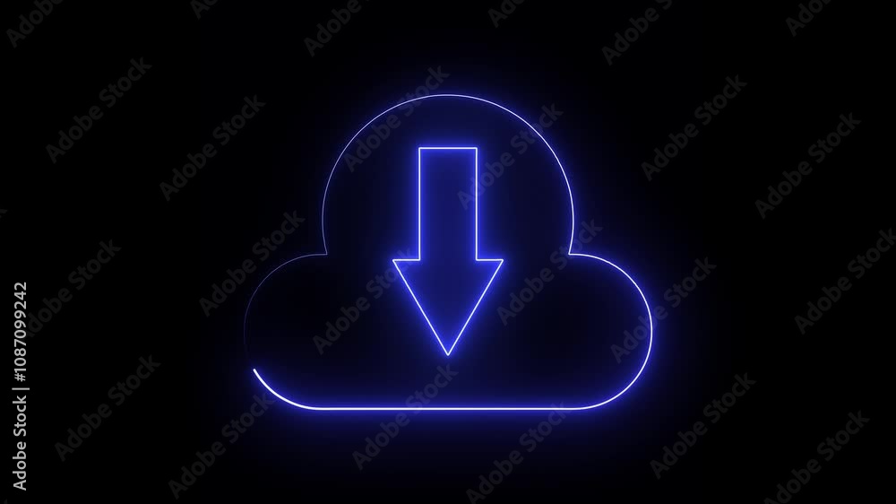 A down arrow features a sharp, downward-pointing design, often ...