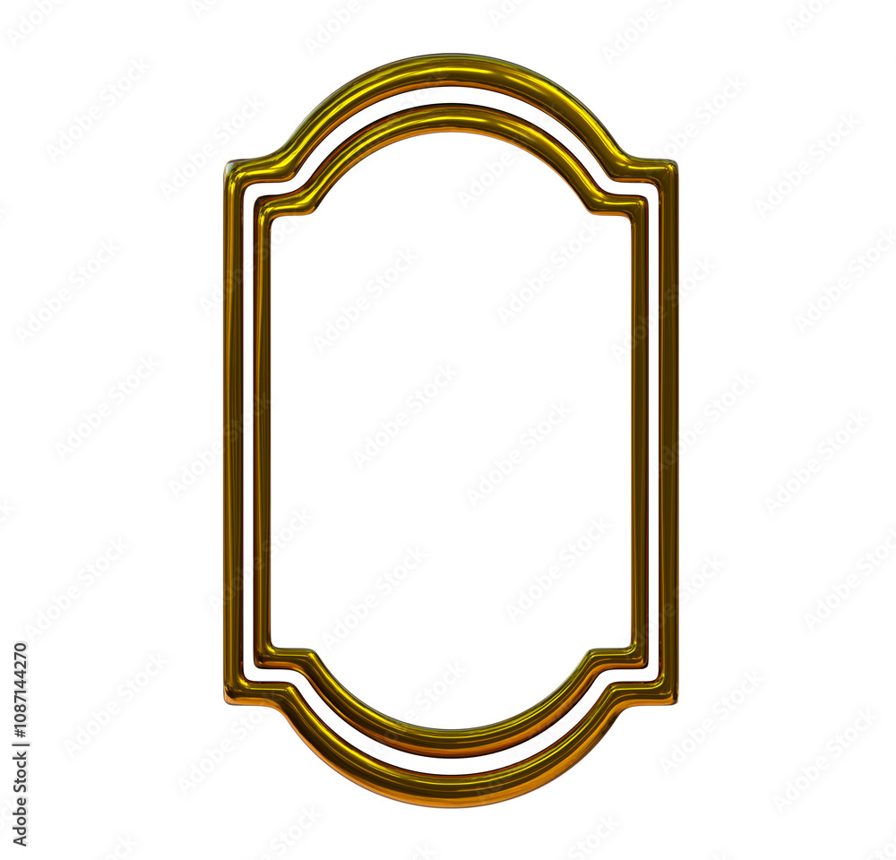 Golden vintage frame labels. Gold Vintage classic label stickers frame ...