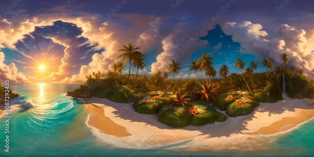 Full 360 degrees seamless spherical panorama HDRI equirectangular ...
