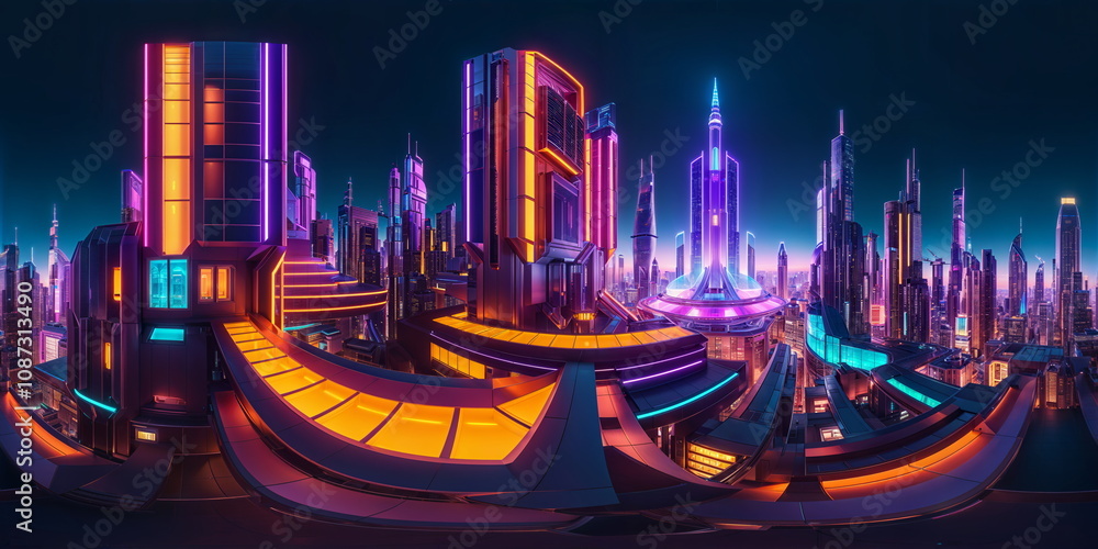 Full 360 degrees seamless spherical panorama HDRI equirectangular ...