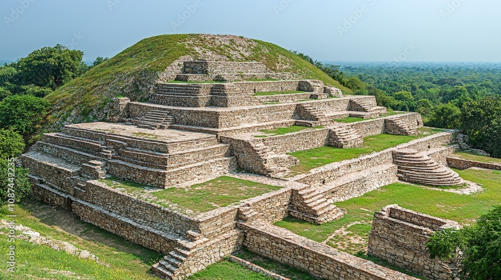 Harappa Ruins archaeological remains of Indus Valley civilization Stock ...
