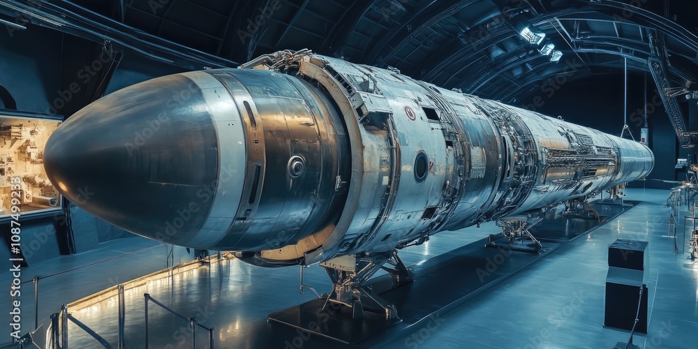 Intercontinental_ballistic_missile_featuring_nuclear_warheads_from_the ...