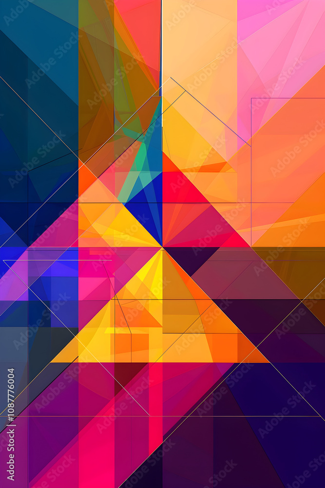Colorful and Engaging Illustration of Pythagorean Theorem: A Visual ...
