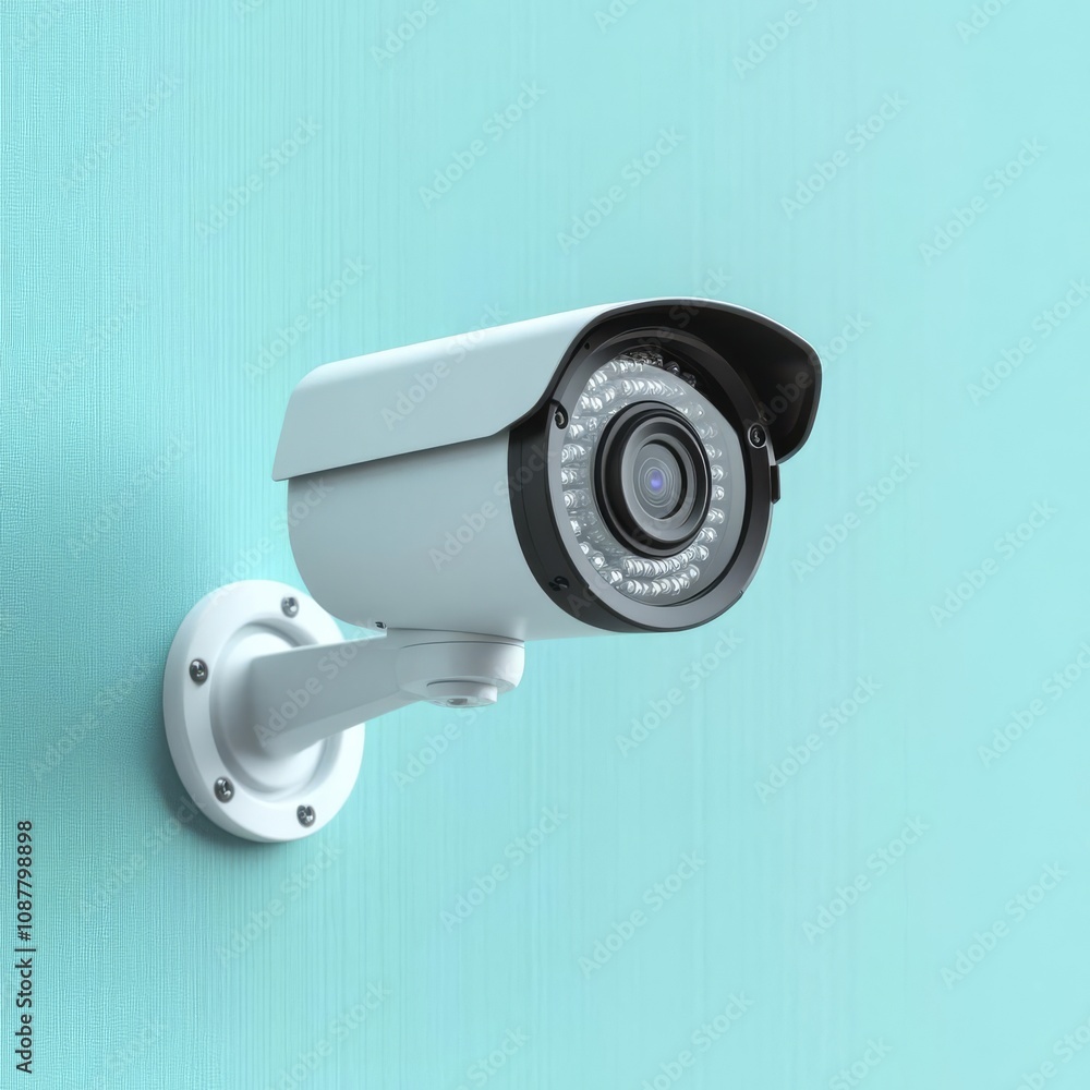 Security camera feed, live stream with alerts, sleek and user-friendly ...