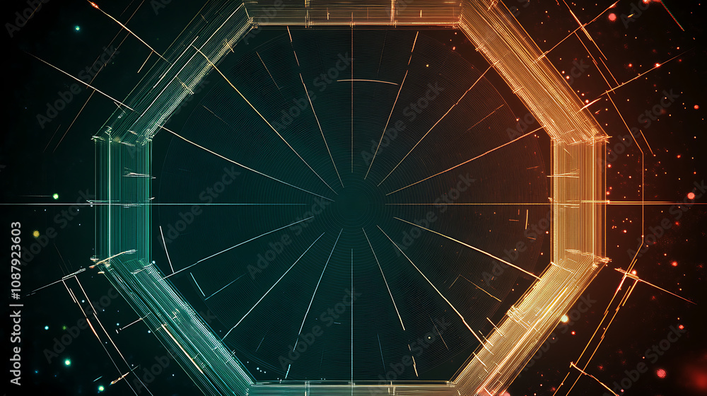 A blank pentagon radar chart template presented as a clipart image ...