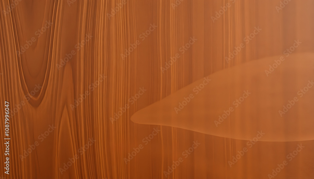 Natural stylish dark nut veneer background as part of your interior ...
