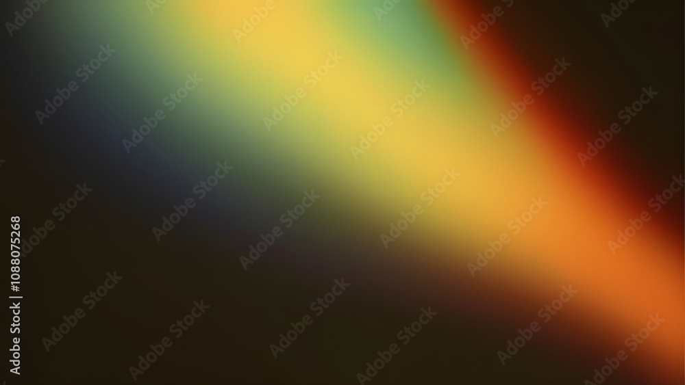 Vintage Light Leak Overlay for Creative Designs, Retro Vibes, Abstract ...