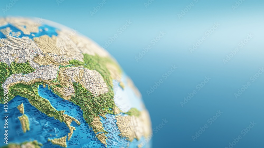 Engaging geography lesson featuring animated globe and maps classroom ...