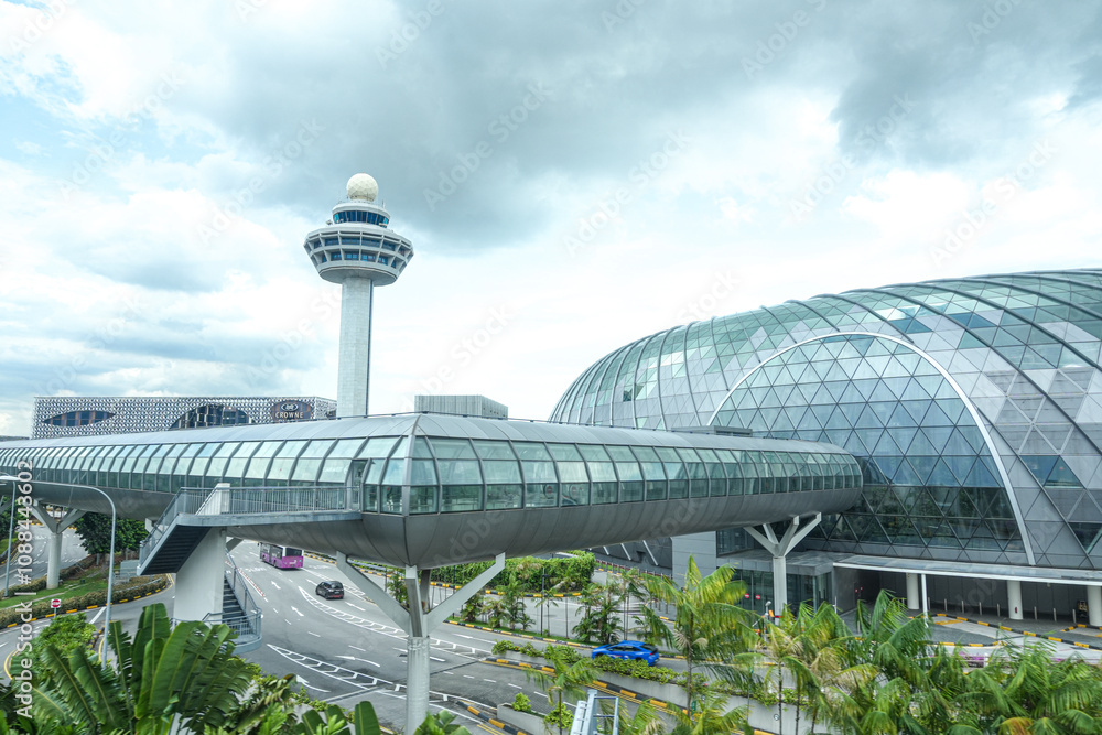 Changi Airport, Singapore - October 15 2024 : The Beauty of the ...