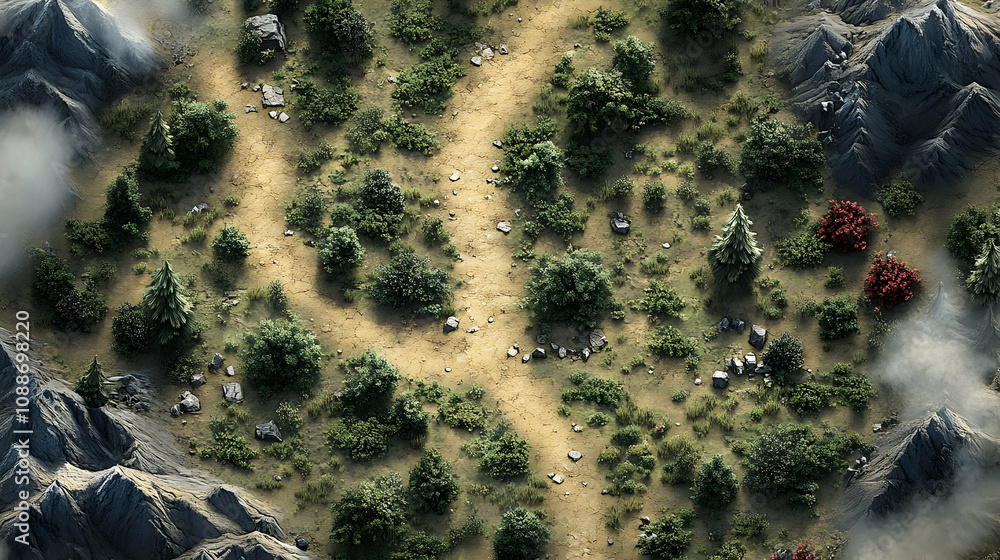 Explore Winding Trails, Mountainous Landscape, Lush Vegetation, Scenic ...