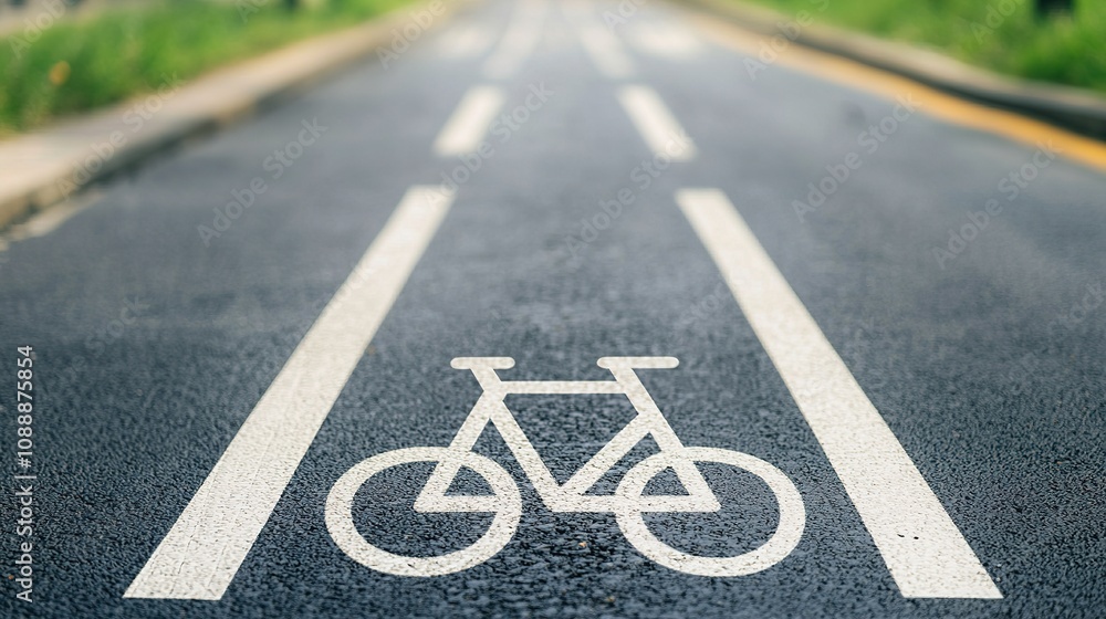 Bicycle lanes and clean sidewalks promote sustainable urban transport ...