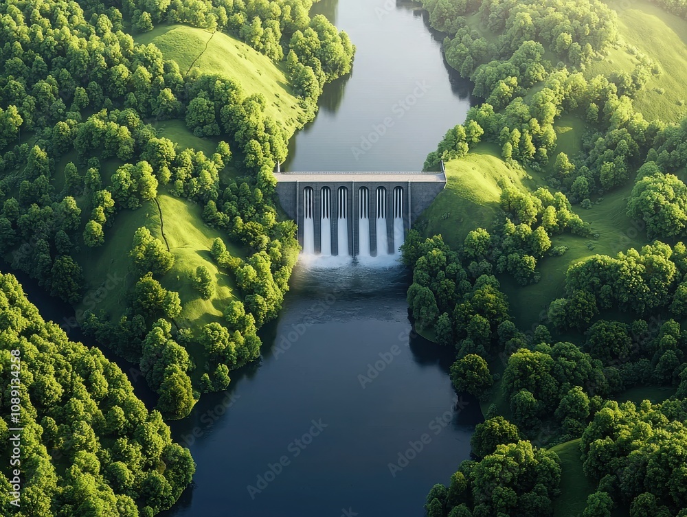 Riverside city development project integrating hydropower plants green ...