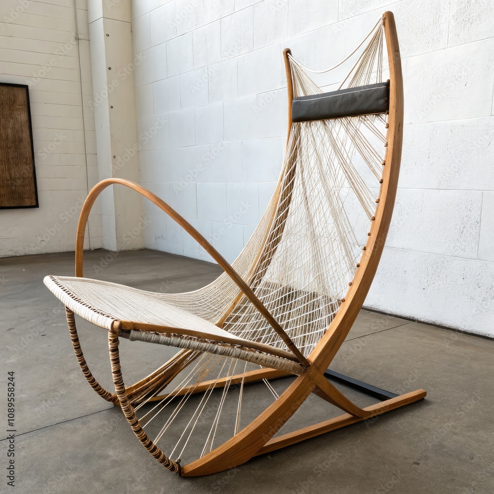 Unique Tensegrity Chair Designed by Robby Cuthbert in Standard Scale ...