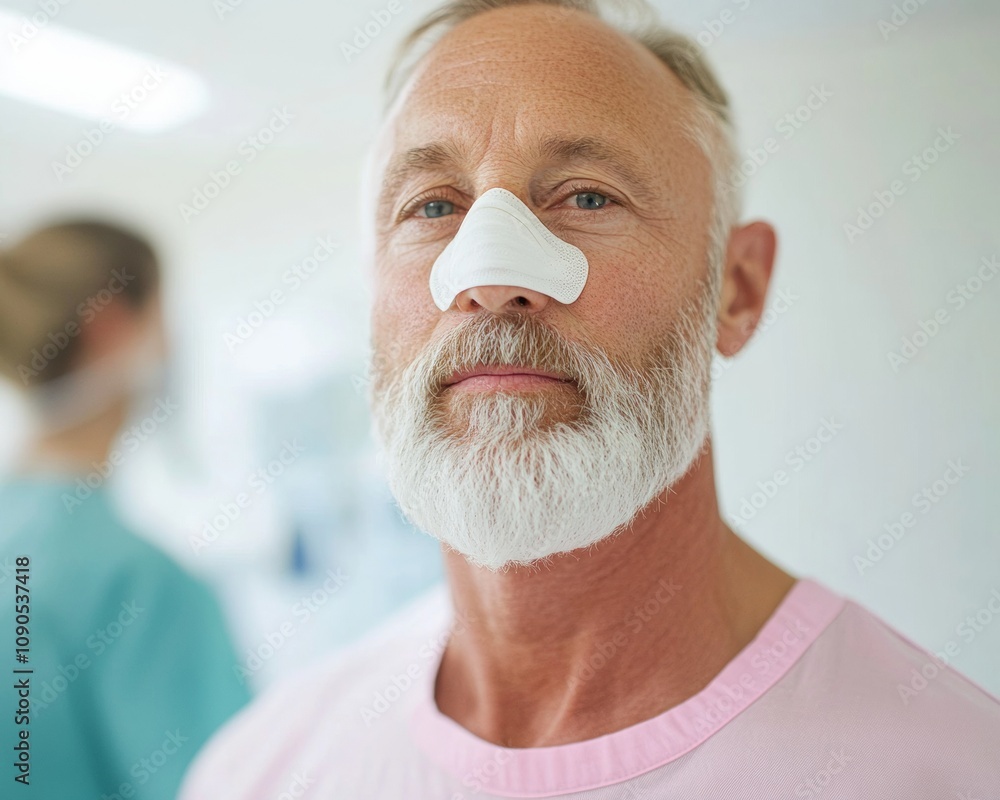 Middle-Aged Man in Pulmonary Rehabilitation with Therapists Guidance on ...