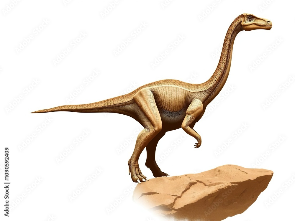 Dinosaur Fossil with Long Neck Brachiosaurus on Earth, long neck ...